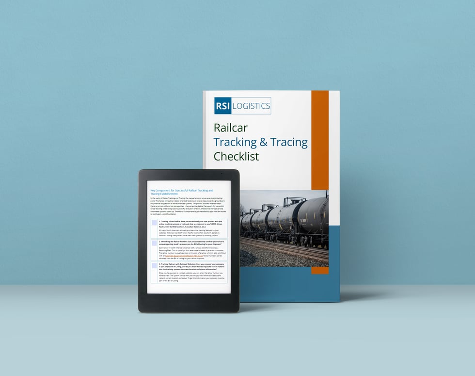 Free Railcar Tracking and Tracing Checklist: Optimize Rail Logistics